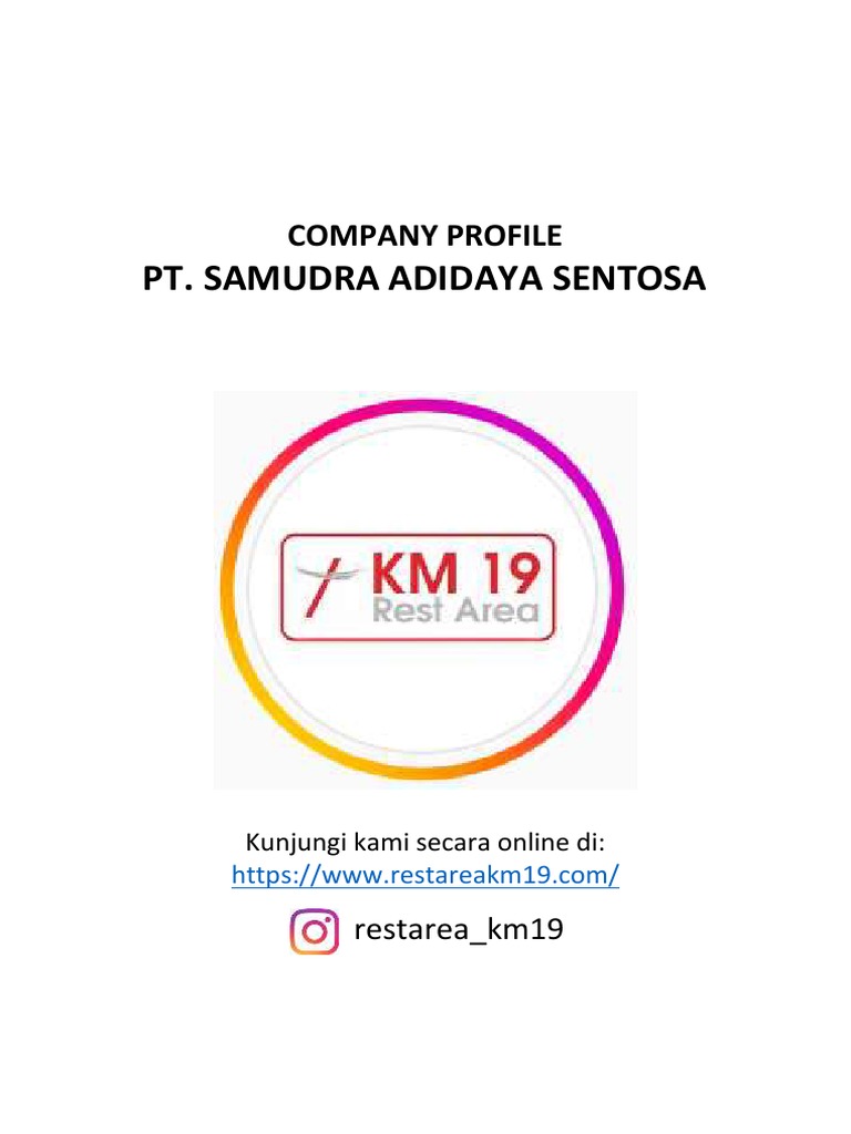 Rest Area KM-19A Tol Jakarta Cikampek | PDF