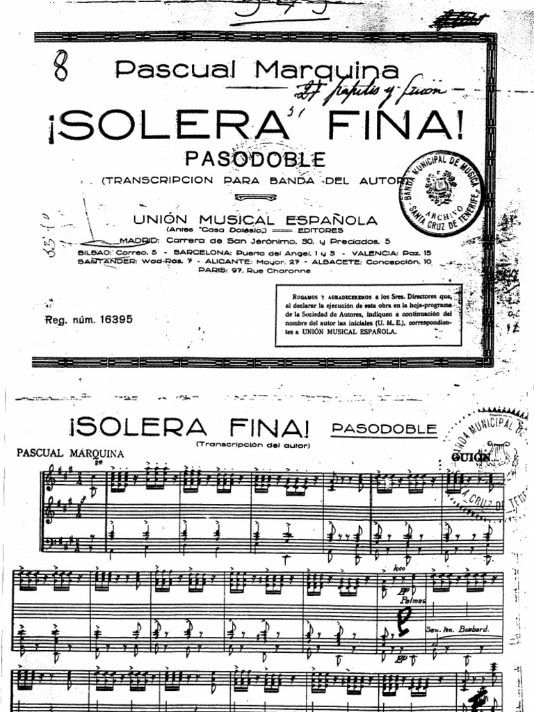 Solera Fina (PD) Marquina, Pascual | PDF
