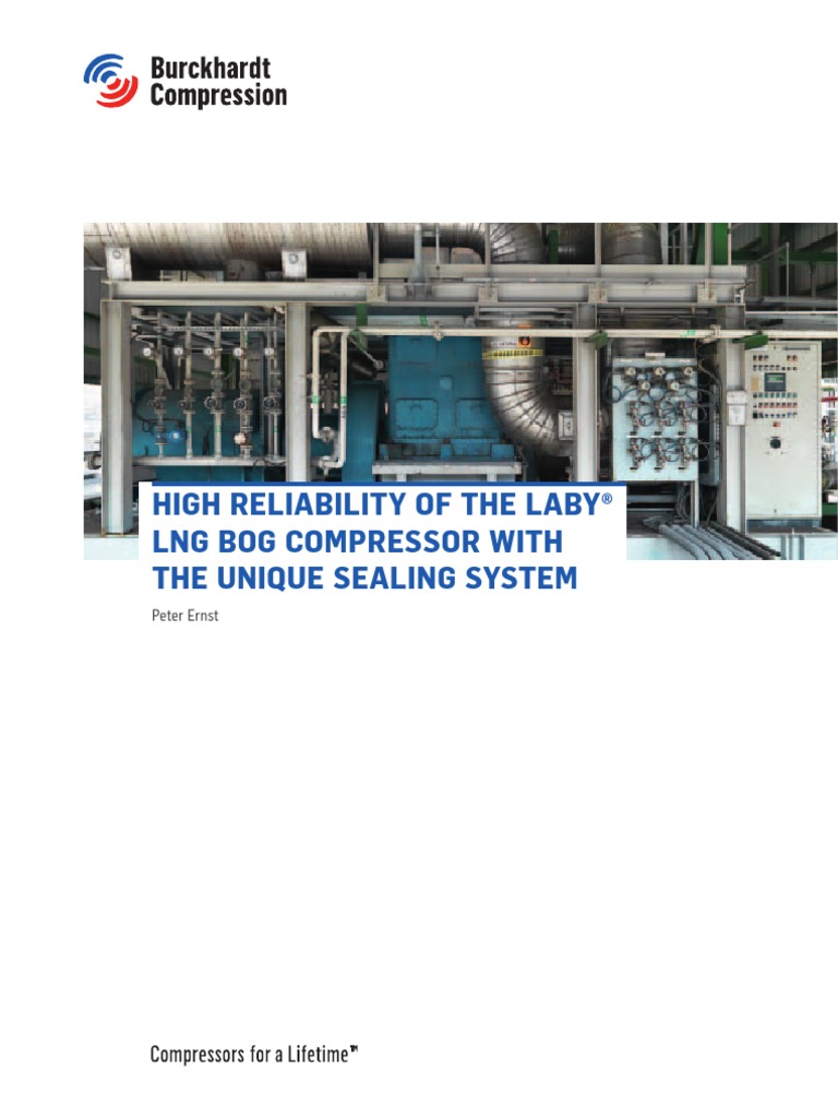 Burckhardt BOG Compressor Design | PDF | Piston | Liquefied Natural Gas