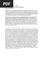 Feeding Program Proposal | PDF | Malnutrition | Nutrition