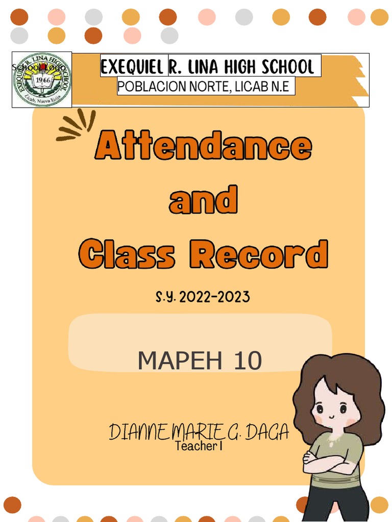 DIY CLASS RECORD AND ATTENDANCE (B5 Notebook Size) | PDF | Business