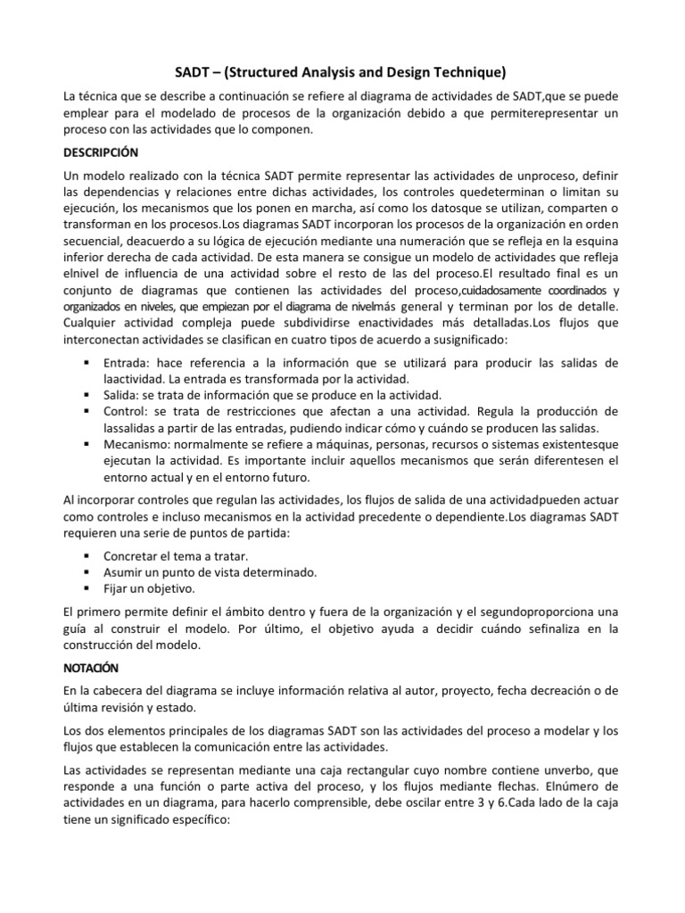 SADT | PDF
