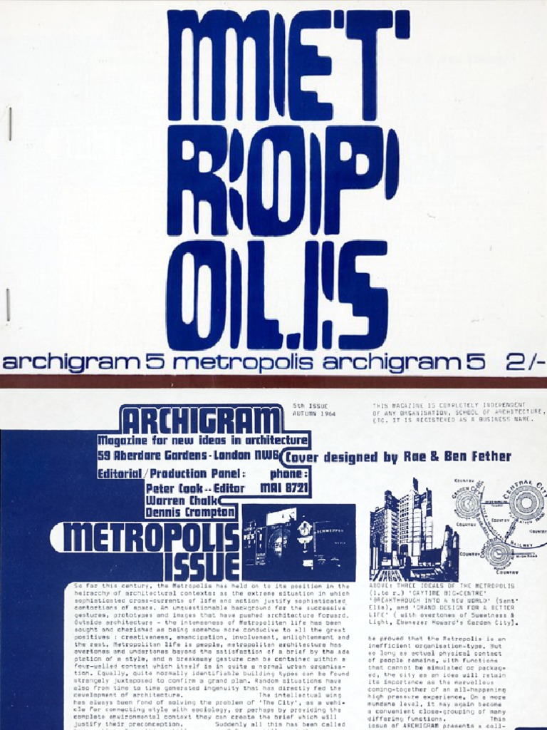 Archigram 5 (1964) | PDF