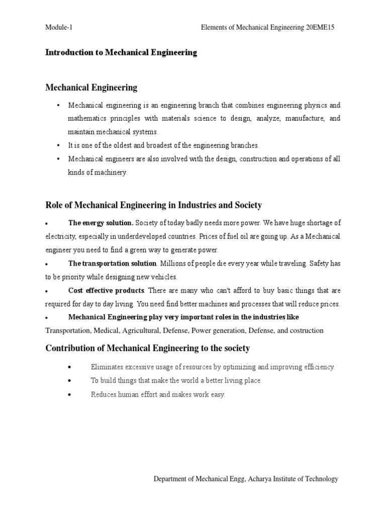 Mech Mod1 | PDF | Energy Development | Wind Power