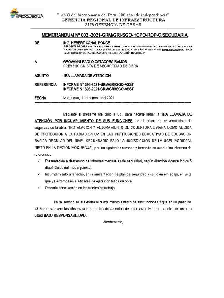 Memorandum Almacenero | PDF | Ciencia y matemáticas