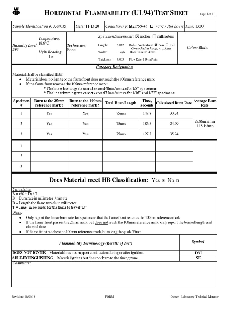 Pedestal Burn Test | PDF | Chemical Engineering | Continuum Mechanics