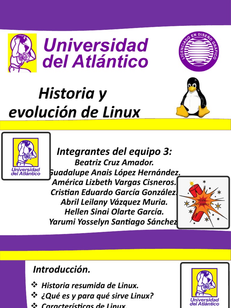 Presentacion Dinamita | PDF | Distribución de Linux | Familias de sistemas operativos