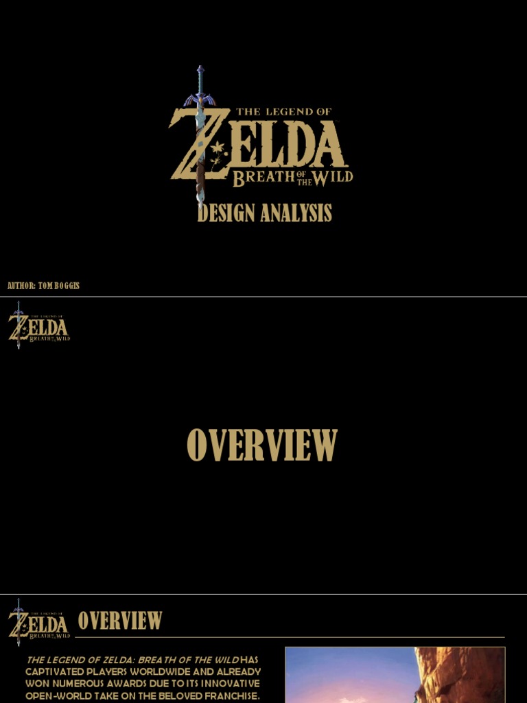 Zelda BotW Design Analysis | PDF