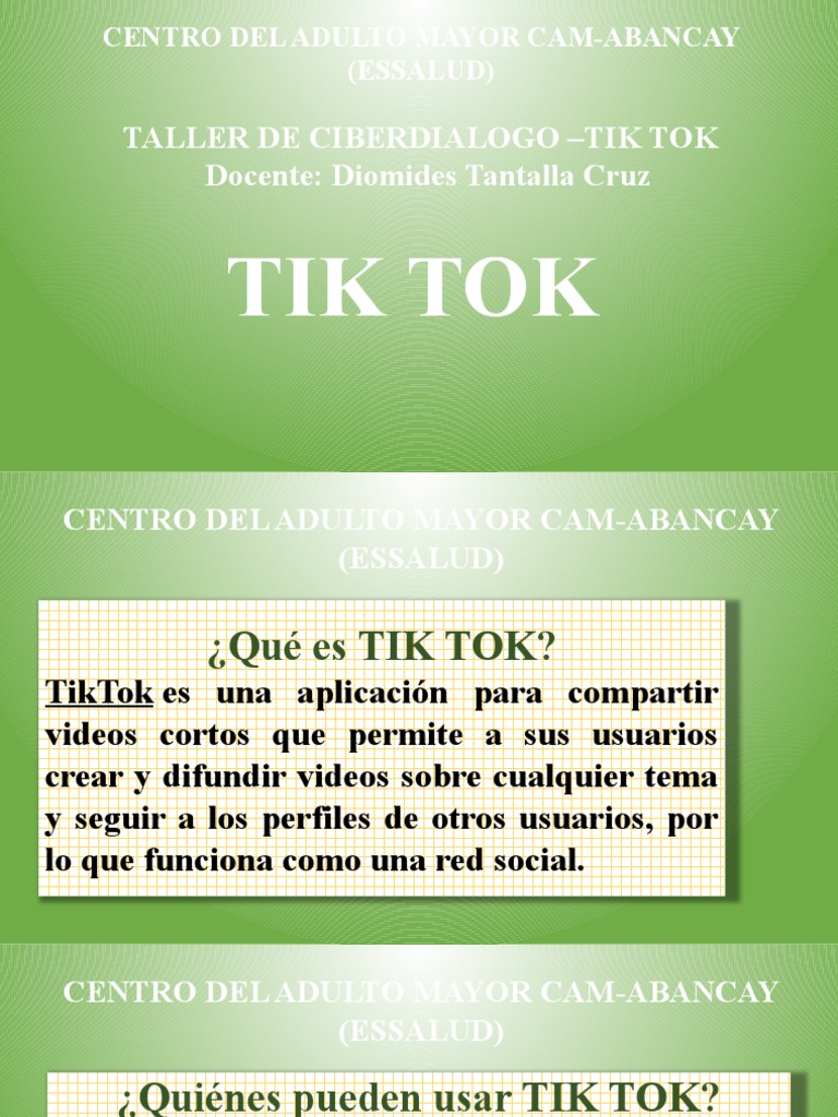 Que Es Tik Tok | PDF