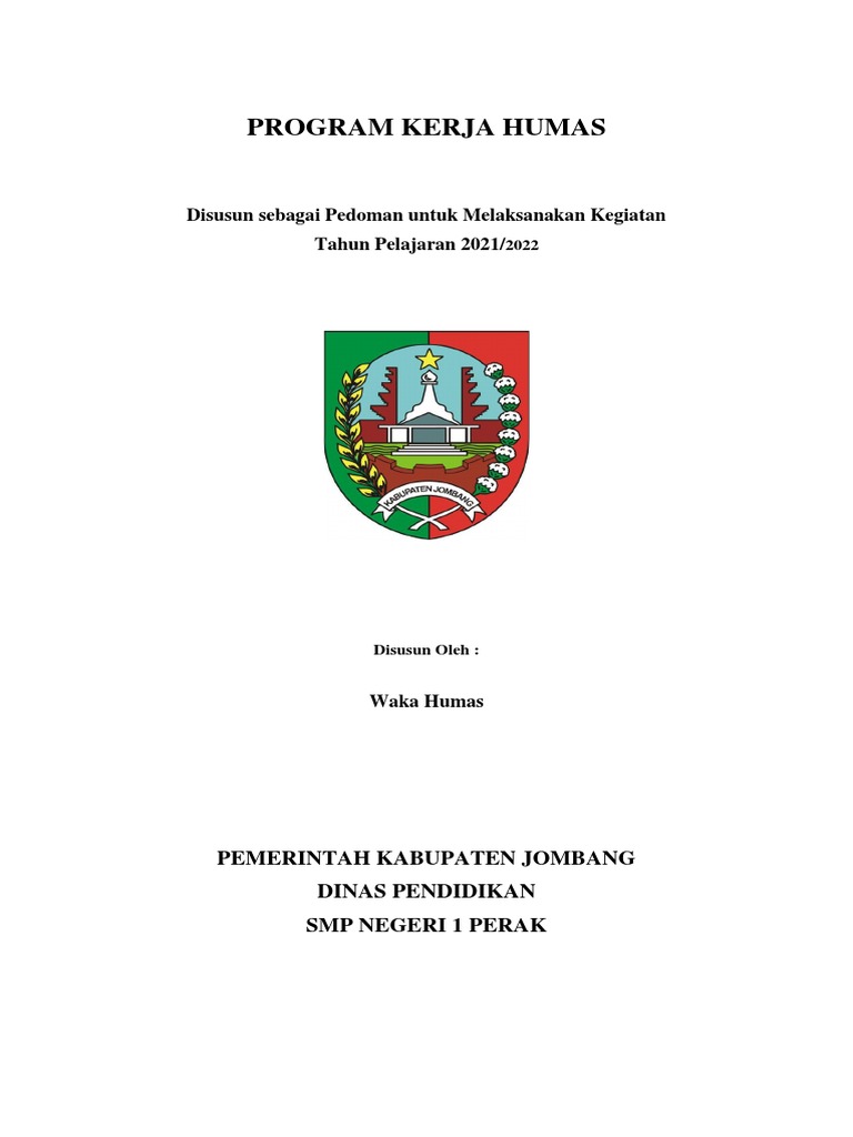 Program Humas Smpni Prak 2021-2022 | PDF