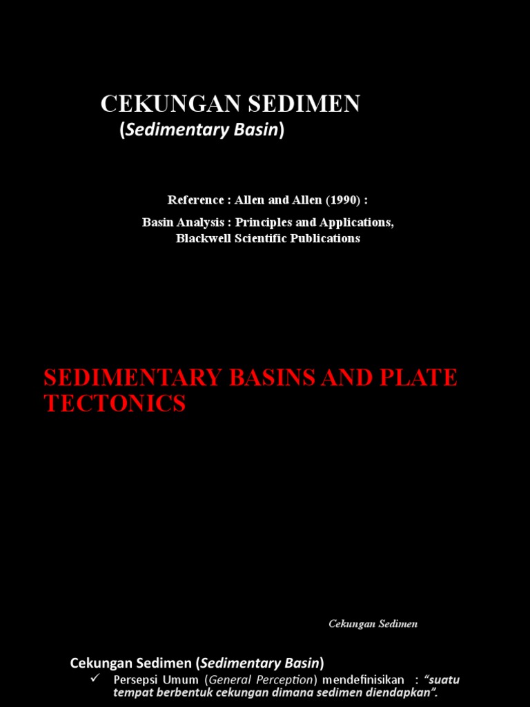 Cekungan Sedimen | PDF | Sedimentary Basin | Rift
