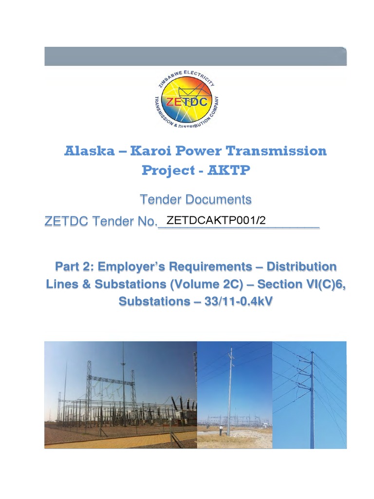 Vol.2C Technical Specifications Distribution | PDF | Transformer ...