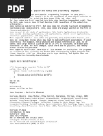 Lesson Plan | PDF | Java (Programming Language) | Java Servlet