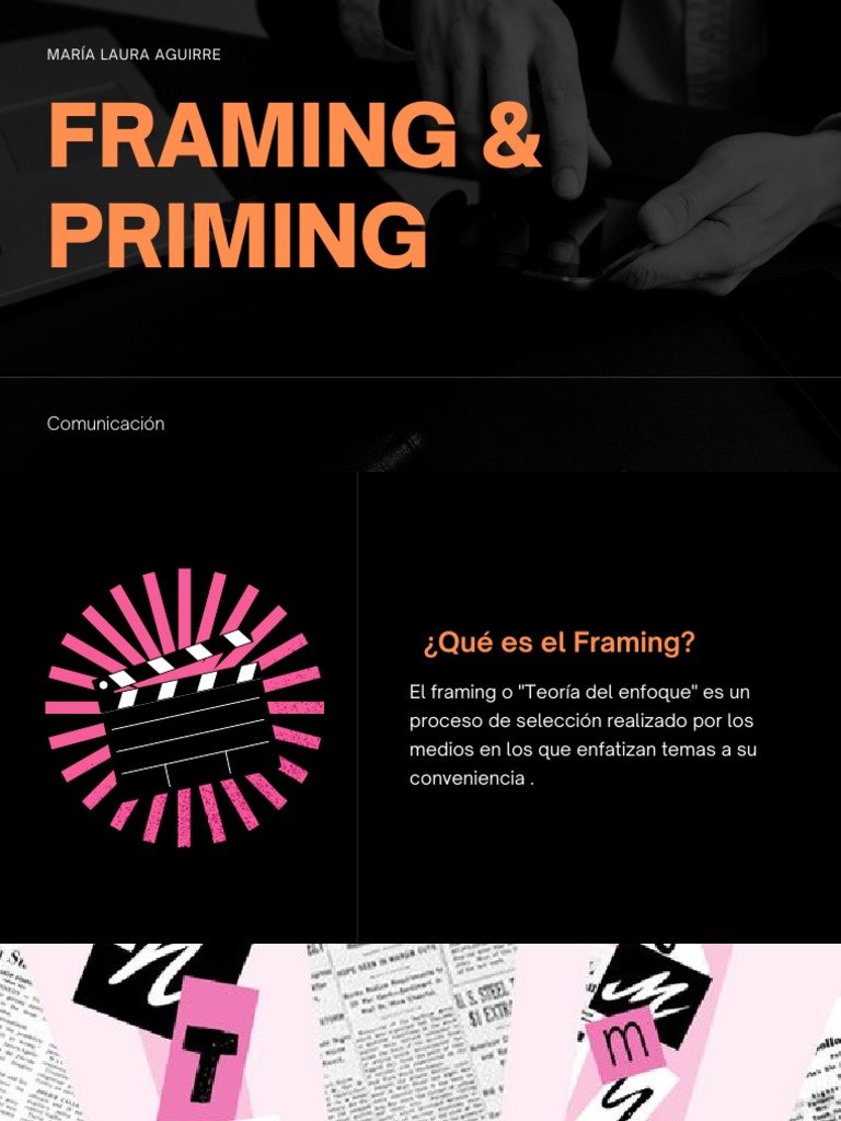 Framing Y Priming | PDF | Sicología | Comunicación
