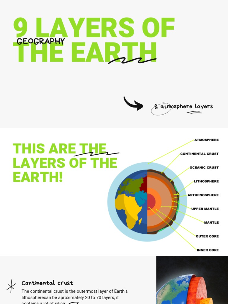 9 Layers of The Earth | PDF