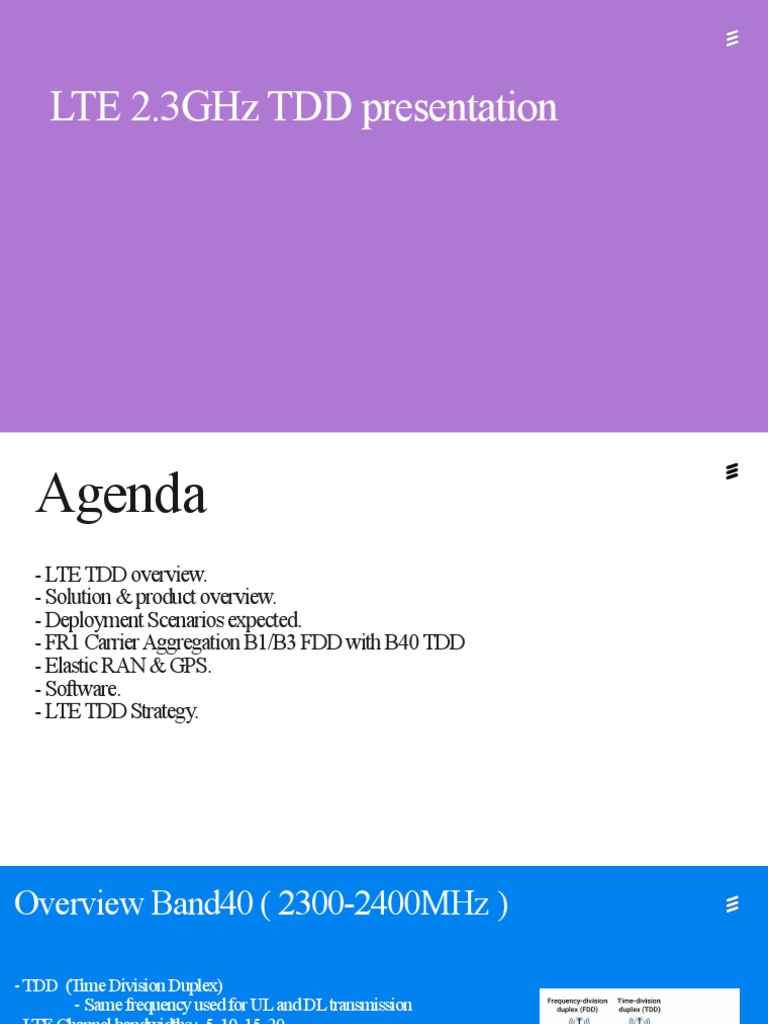 Presentation New Layer B40 V4 | PDF | Lte (Telecommunication) | 4 G