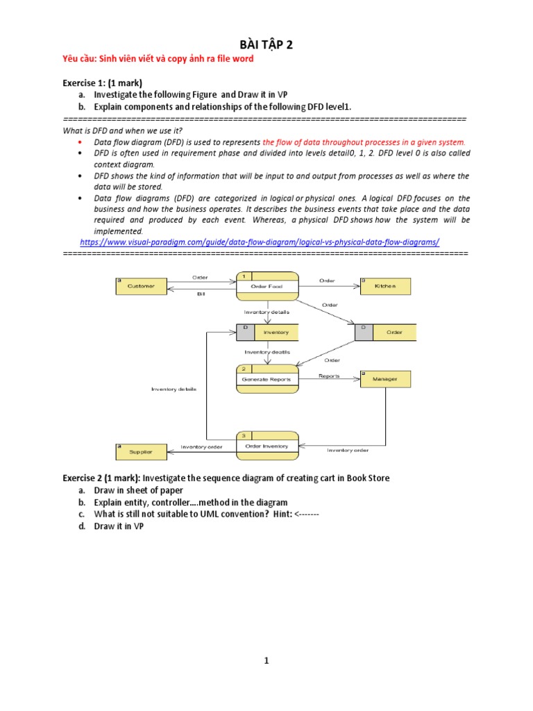 PT&TK 2022 BaiTap2 | PDF | Data Model | Conceptual Model