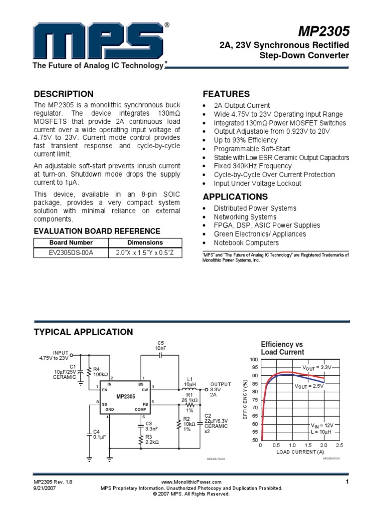 Data Sheet | PDF | Capacitor | Rectifier