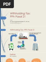 Kode Objek Pajak PPH 21 | PDF