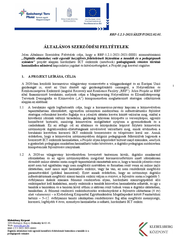 Eszkozigenyles Pedagogus ASZF | PDF