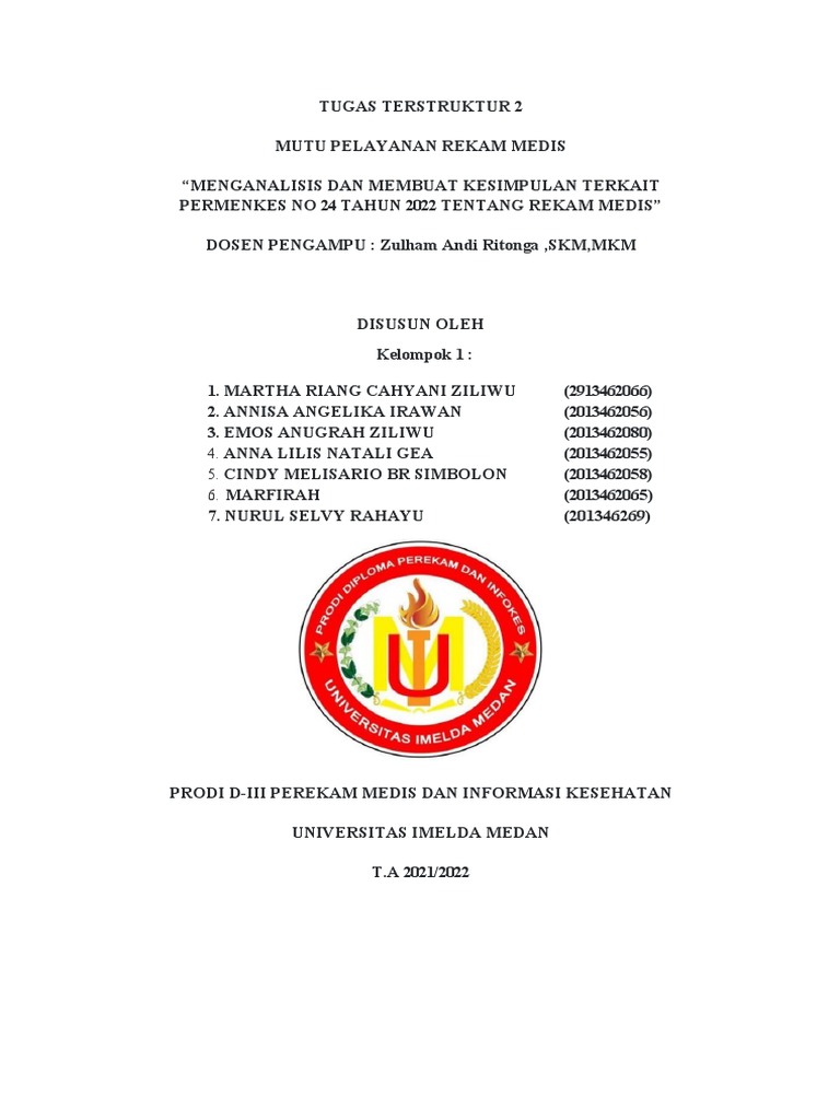 Teori PT 2 Mutu Kel 1 | PDF