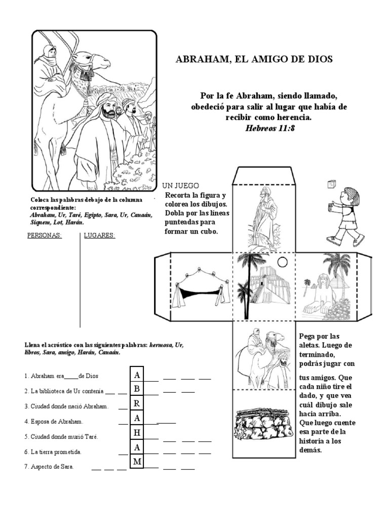 Abraham, El Amigo de Dios | PDF | Abrahán | Sarah