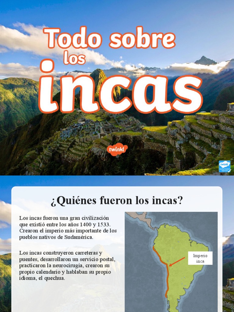 Es Ss 1638445078 Presentacion Todo Sobre Los Incas - Ver - 1 | PDF | Imperio Inca