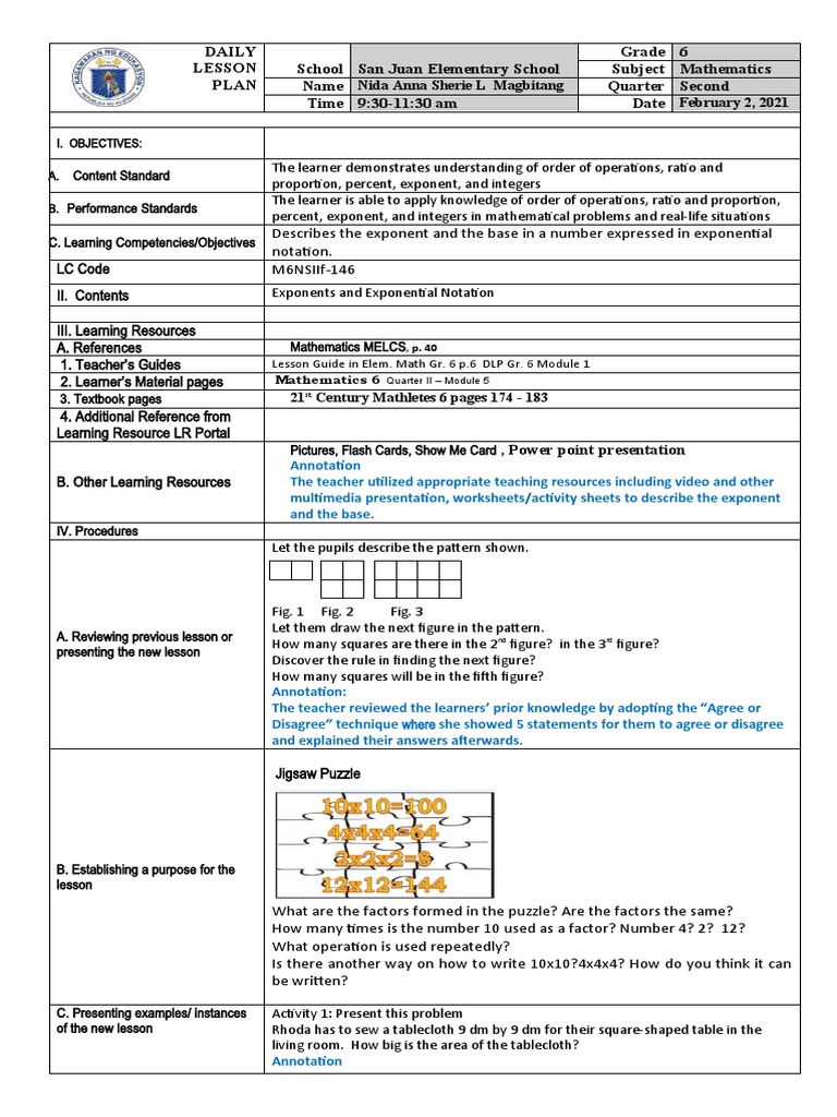 Annotated LP - LAC Group Output | PDF | Learning | Teachers