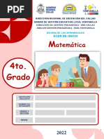 Prueba 3° Grado - Matemática - Ecer Proceso - Revisado | PDF