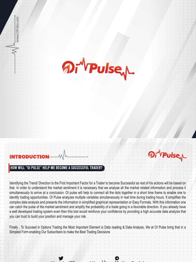 Oi Pulse Features | PDF | Vix | Option (Finance)