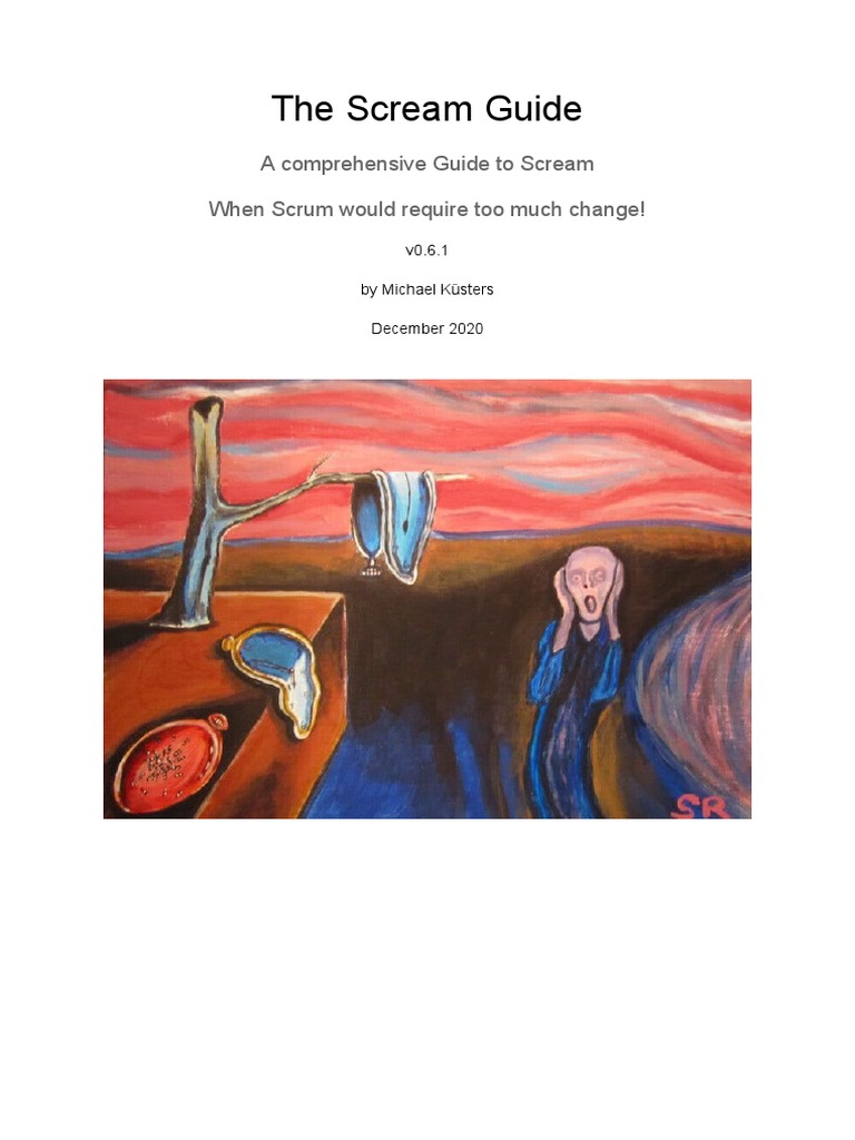 The Scream Guide | PDF | Scrum (Software Development) | Business