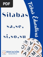 ¡Silabas Con M P S T! | PDF