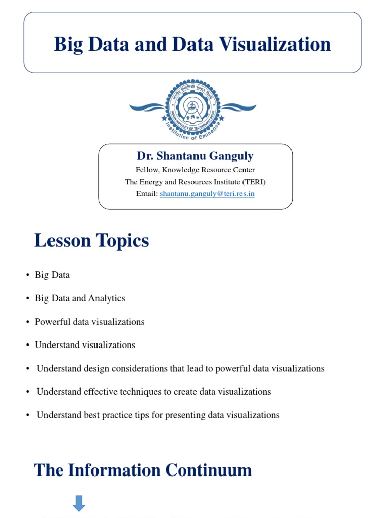 Big Data and Data Visualization | PDF | Analytics | Business Intelligence