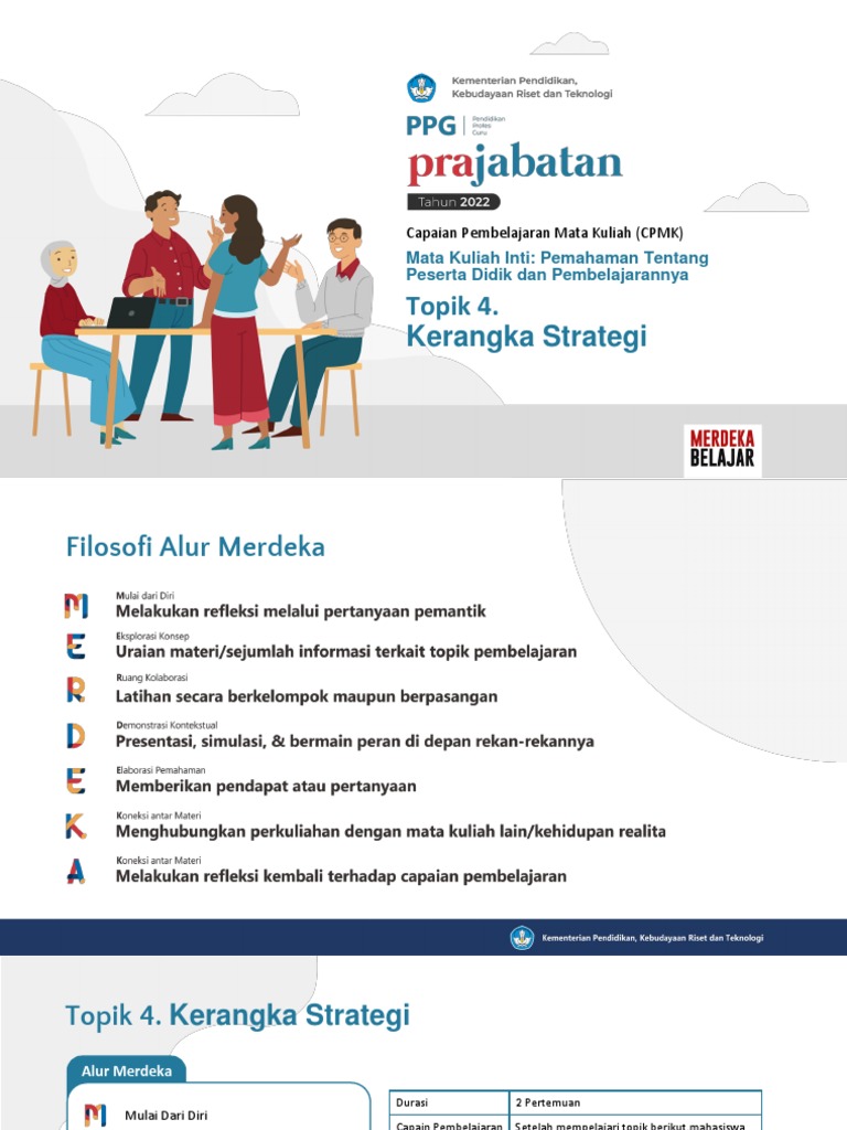 Strategi Pembelajaran Alur Merdeka | PDF