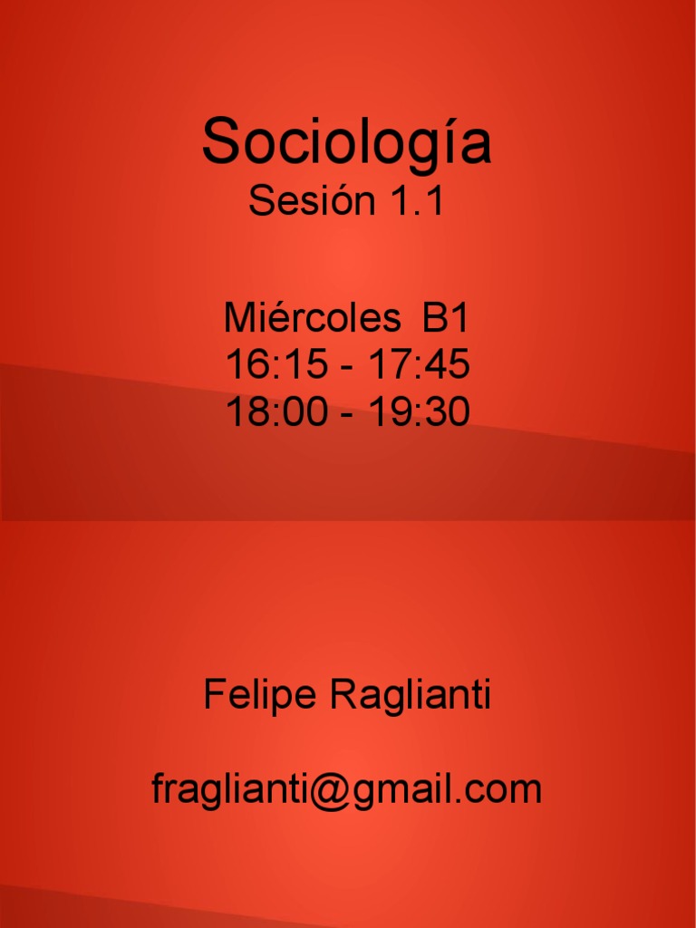 Sociol 1 | PDF | Sociología | Emile Durkheim