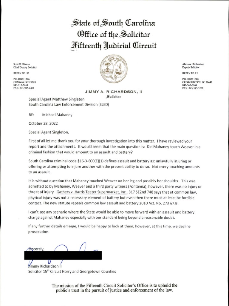 Michael Mahaney Redacted | PDF