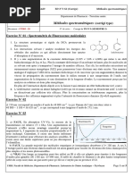 Exercices RMN Correction.. | PDF | Spectroscopie RMN | Mécanique quantique