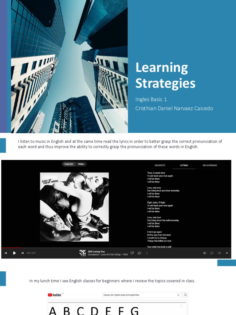 Learning Strategies | PDF