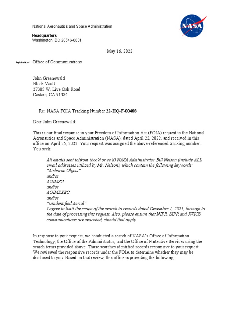 NASA Administrator Discusses Christmas Eve Reading of JWST Media ...