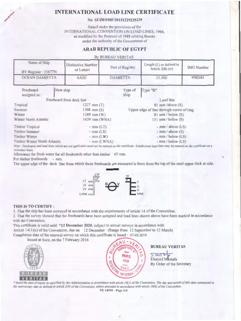 Load Line | PDF | Shipping | Ships