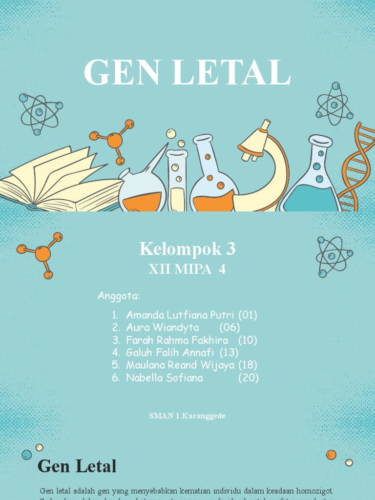 Gen Letal: Pengertian dan Contoh | PDF | Sains & Matematika