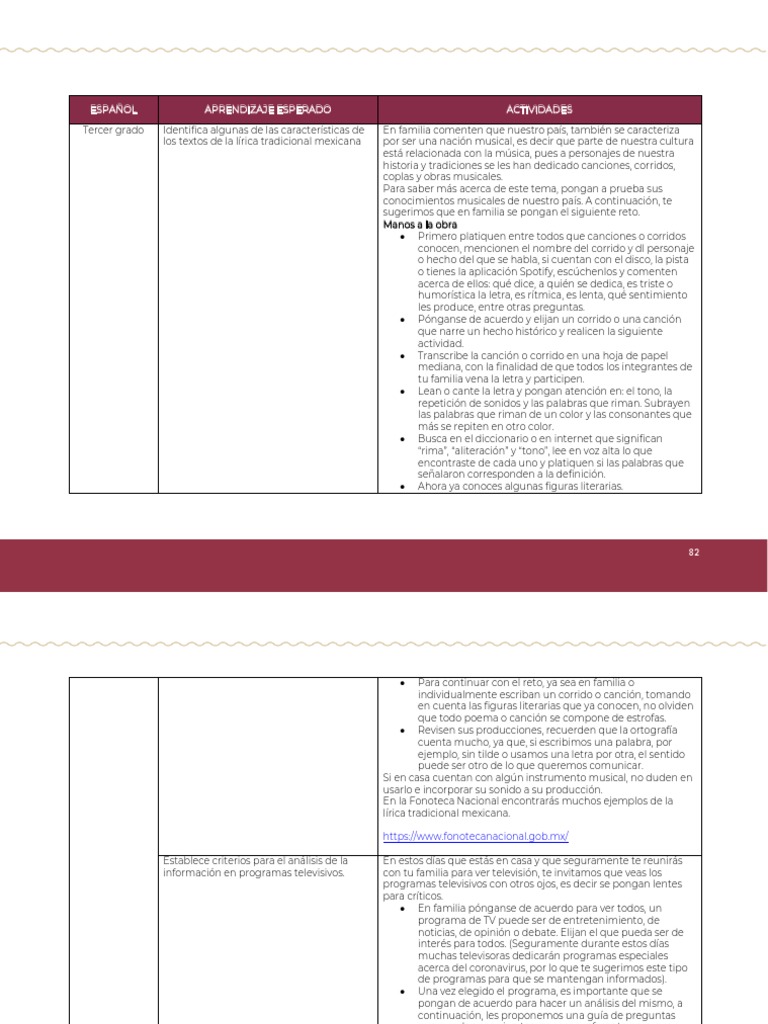 SEC3 Español 3º | PDF | Teatro | Canciones