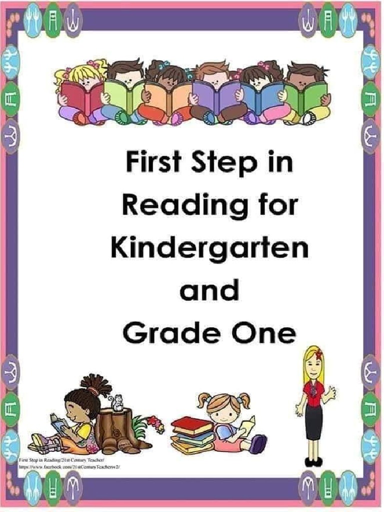 First Step in Reading For Kinder and Grade 1 | PDF
