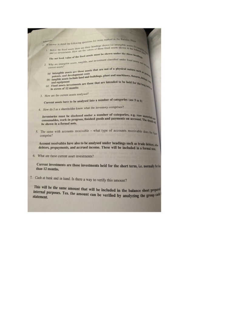 Answer To Long Ques On Disclosures | PDF