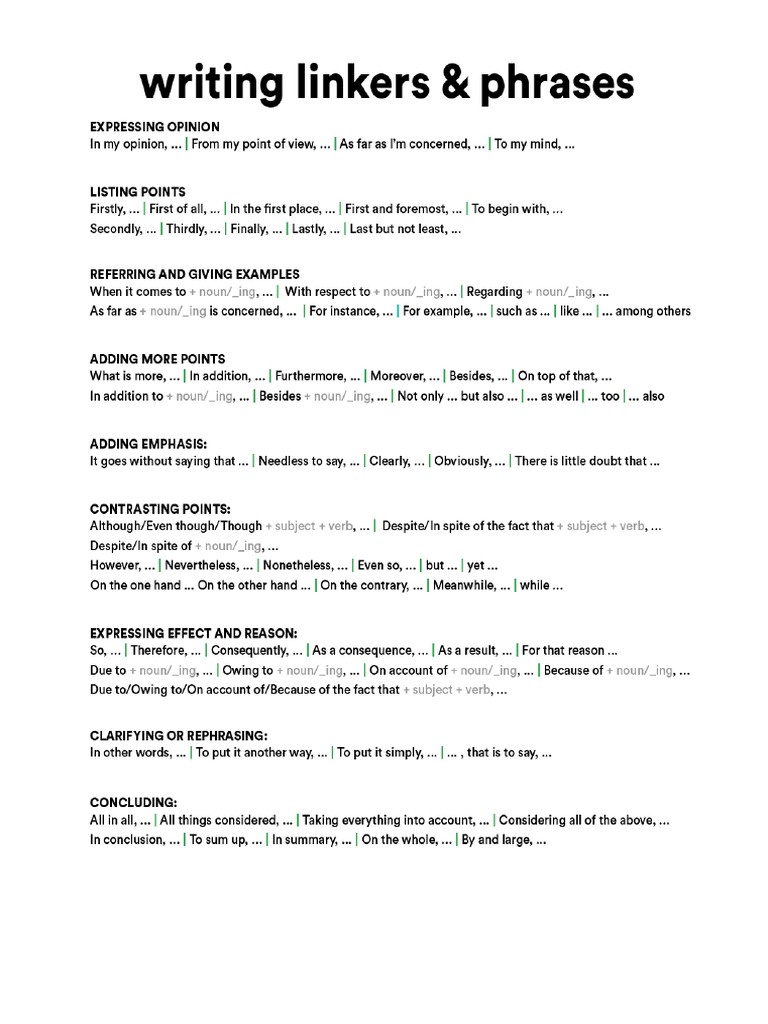 Writing Linkers | PDF