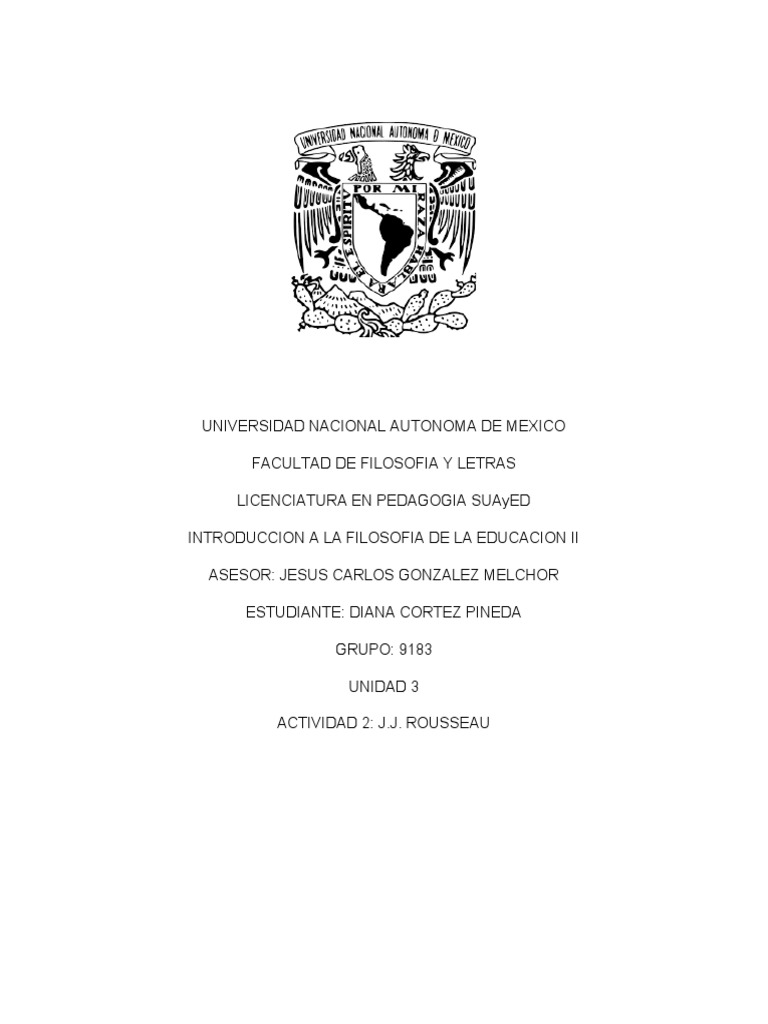 Análisis del pensamiento de Jean-Jacques Rousseau sobre el estado ...