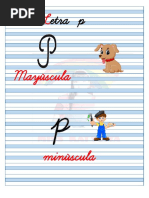 Guía Refuerzo Letra M, L, P, S | PDF | Fonética | Habla