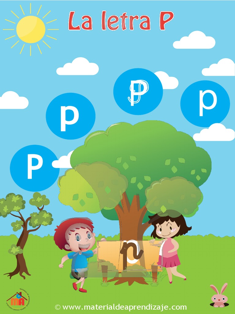 07 La Letra P Material de Aprendizaje | PDF