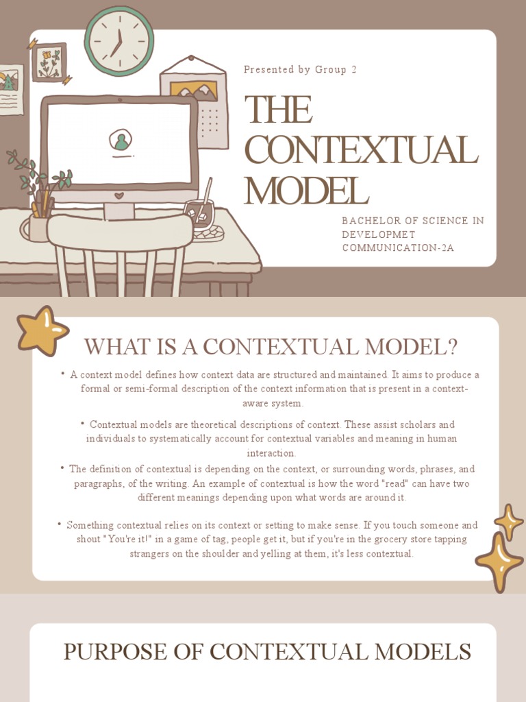 The Contextual Model | PDF | Information | Communication