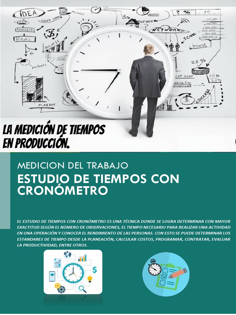 T1.2. Estudio de Tiempos Con Cronómetro | PDF | Hora | Reloj